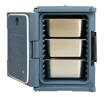 Insulated Hot Food Tray Carrier Polyurethane Foam 90L