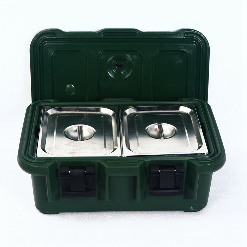 33L Military Insulated Top Loading Food Pan Carriers For Army Food ...