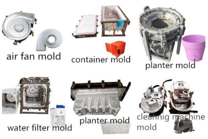 Plastic Big Container Roto Mould Mild Steel Rotational Moulding Mold